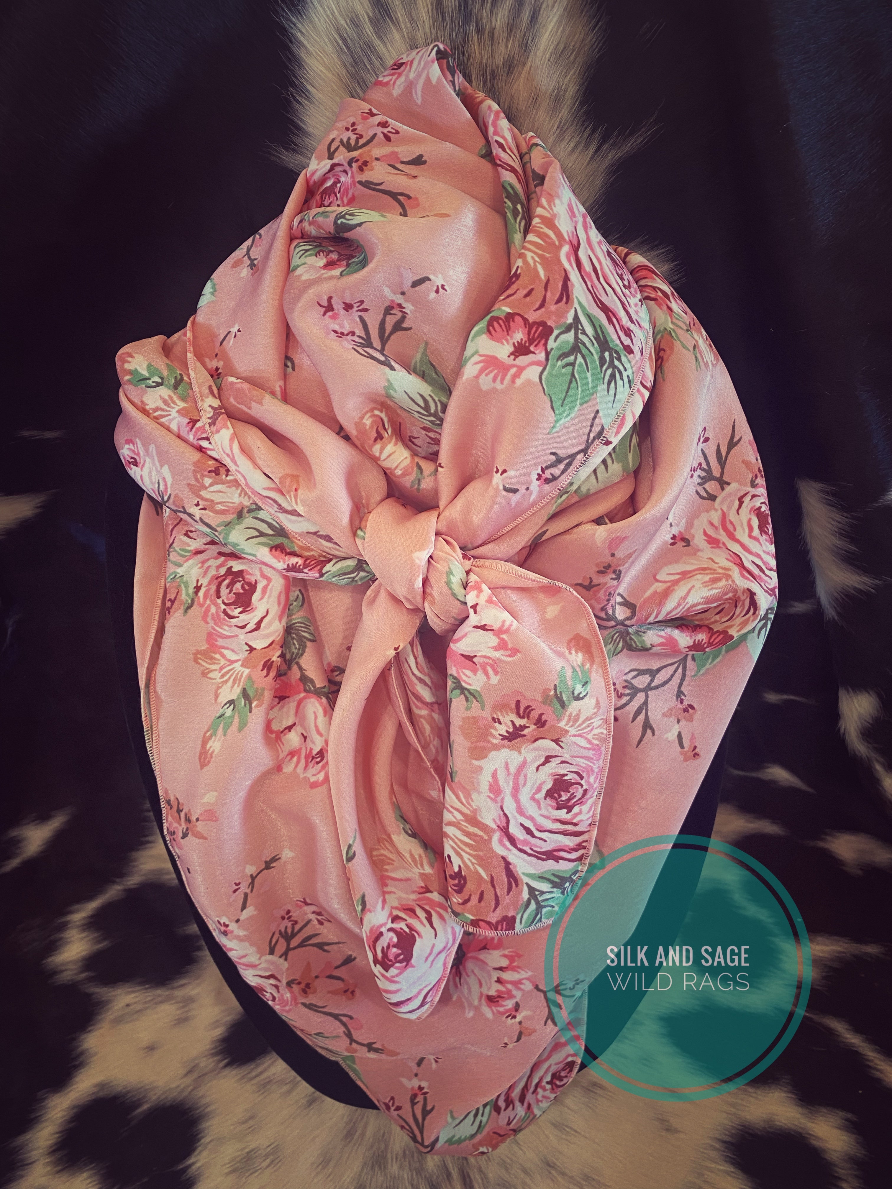 Soft, elegant large floral print. Soft velvety pinks, green and burgun ...
